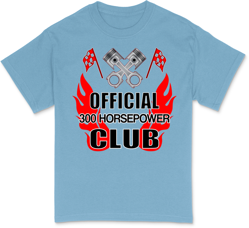 Official 300 HP Club Men's Deluxe T-Shirt T-Shirt