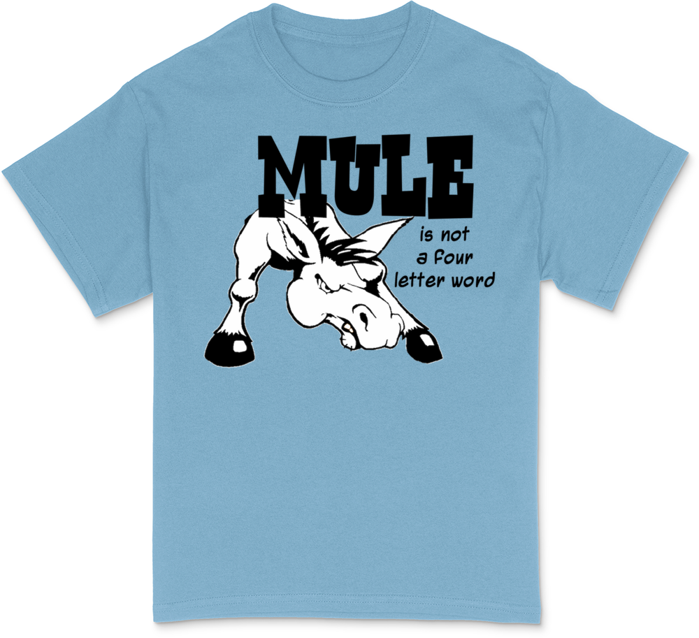 ANGRY MULE White T-Shirt T-Shirt