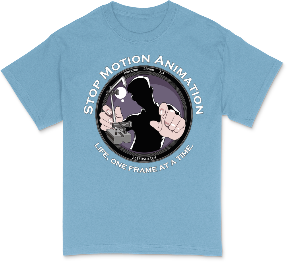 Stop Motion Animation Men's Black T-shirt T-Shirt