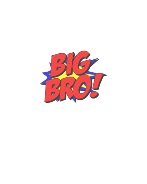 Big Bro Superhero T-Shirt