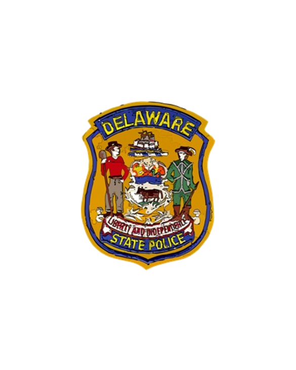 Delaware State Police patch T-Shirt