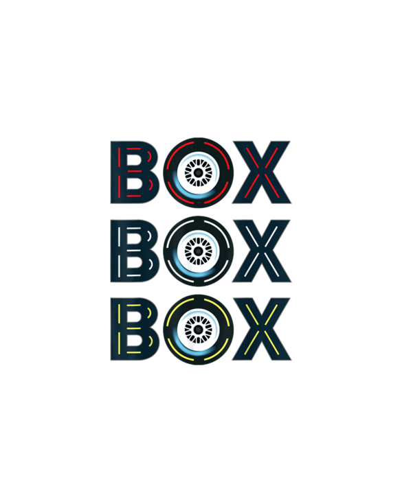 Formula 1 Box F1 Radio Call Box Radio Call To Pit Stop T-Shirt