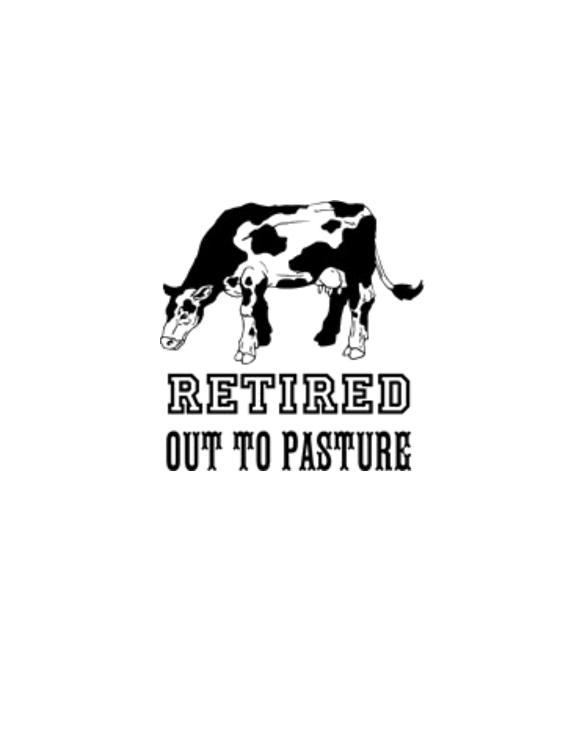 Funny Cow Retirement T-Shirt