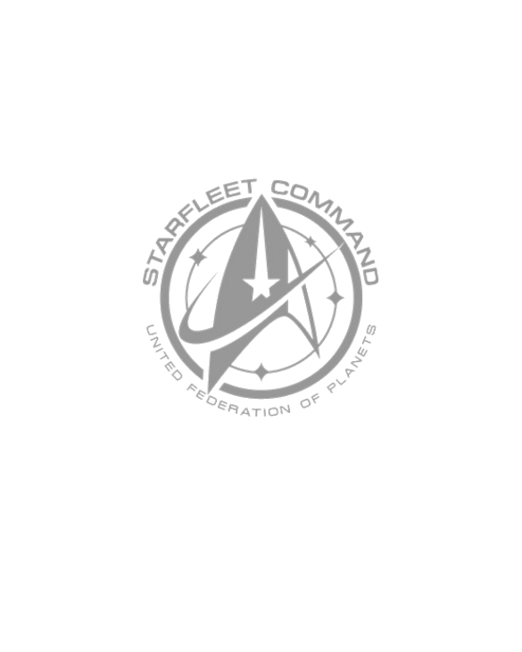 Grey Starfleet Command Emblem Light T-Shirt T-Shirt
