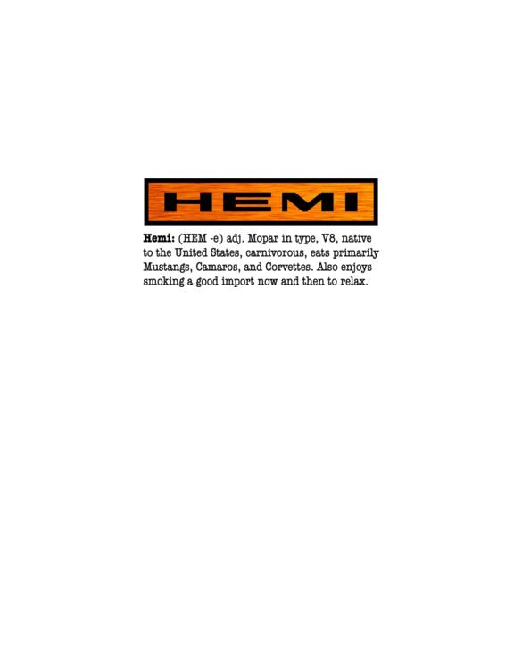 HEMI definition Light T-Shirt T-Shirt