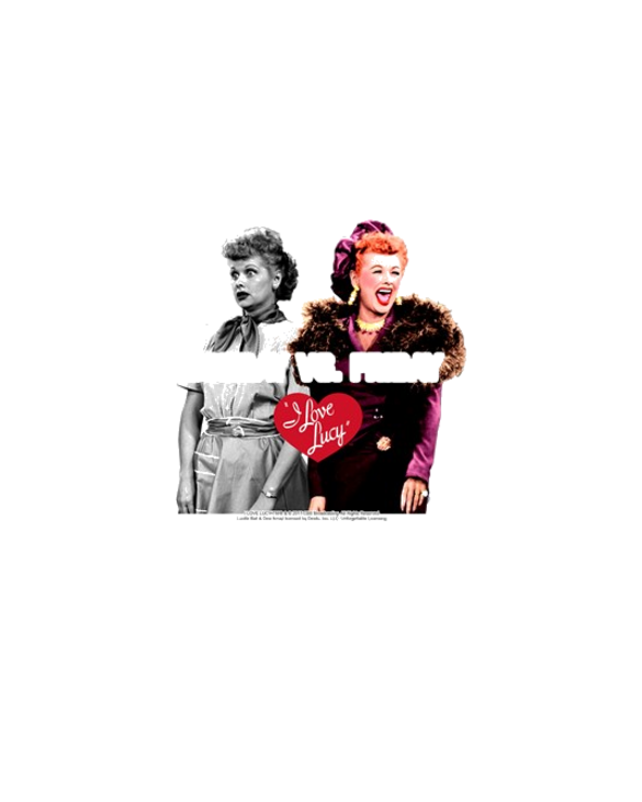 I Love Lucy Monday Vs. Friday T-Shirt