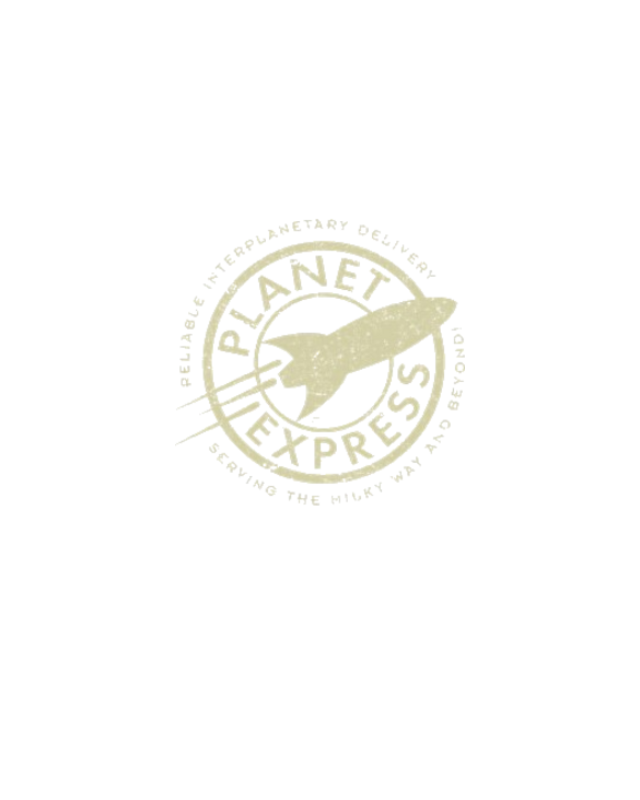 Planet Express Logo Dark Light T-Shirt T-Shirt