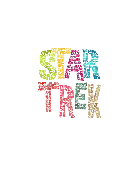 Star Trek:Names T-Shirt