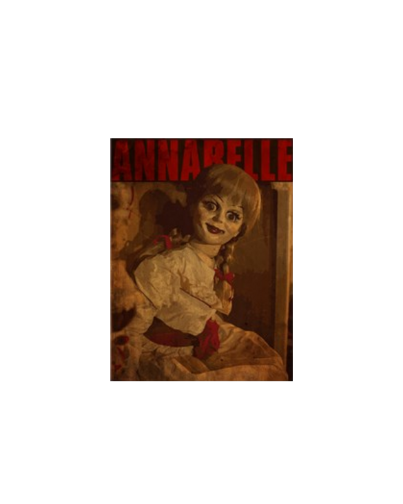 Vintage Style Annabelle Poster T-Shirt