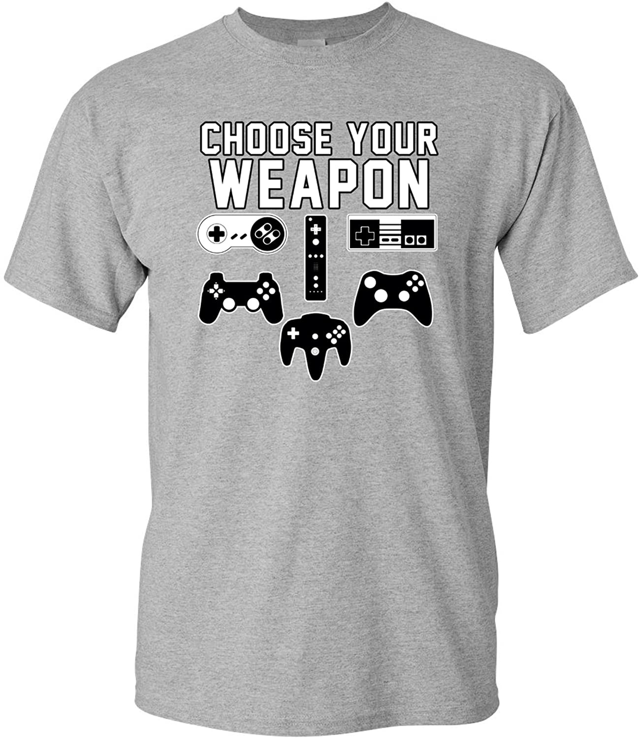 Choose Your Weapon Console Gamer T-Shirt Choose Your Weapon Console Gamer T-Shirt