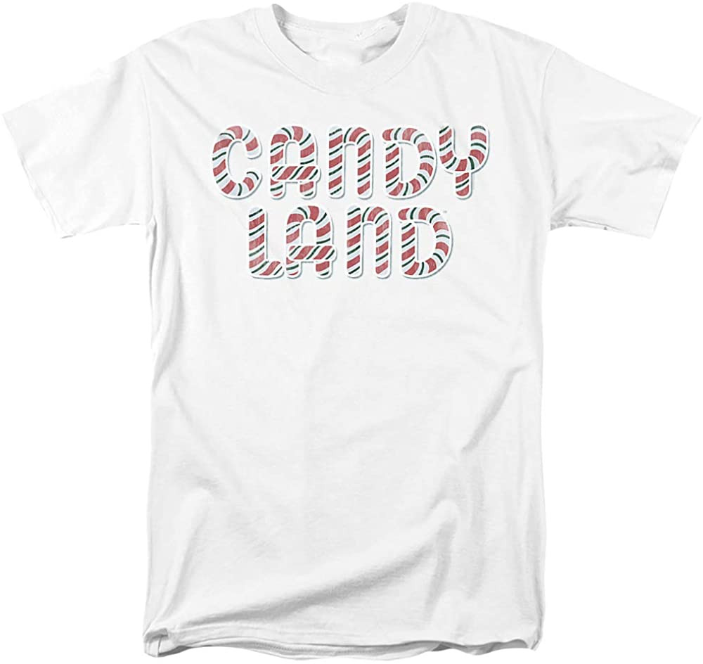 Classic Candy Land Candy Cane Logo T-Shirt