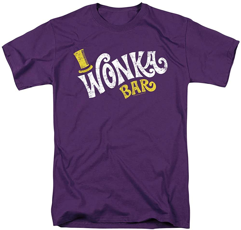 Classic Willy Wonka Vintage Wonka Bar Logo T-Shirt Classic Willy Wonka Vintage Wonka Bar Logo T-Shirt