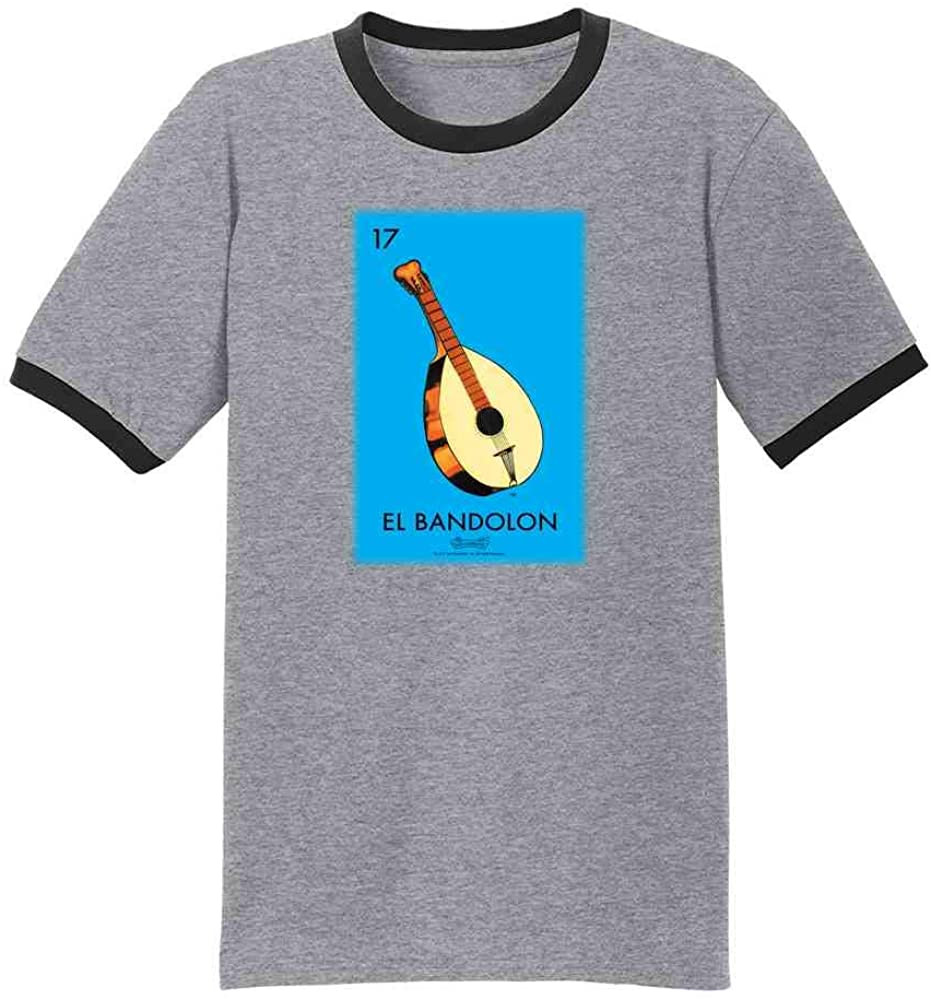 El Bandolon Guitar Card Mexican Bingo Graphic T-Shirt