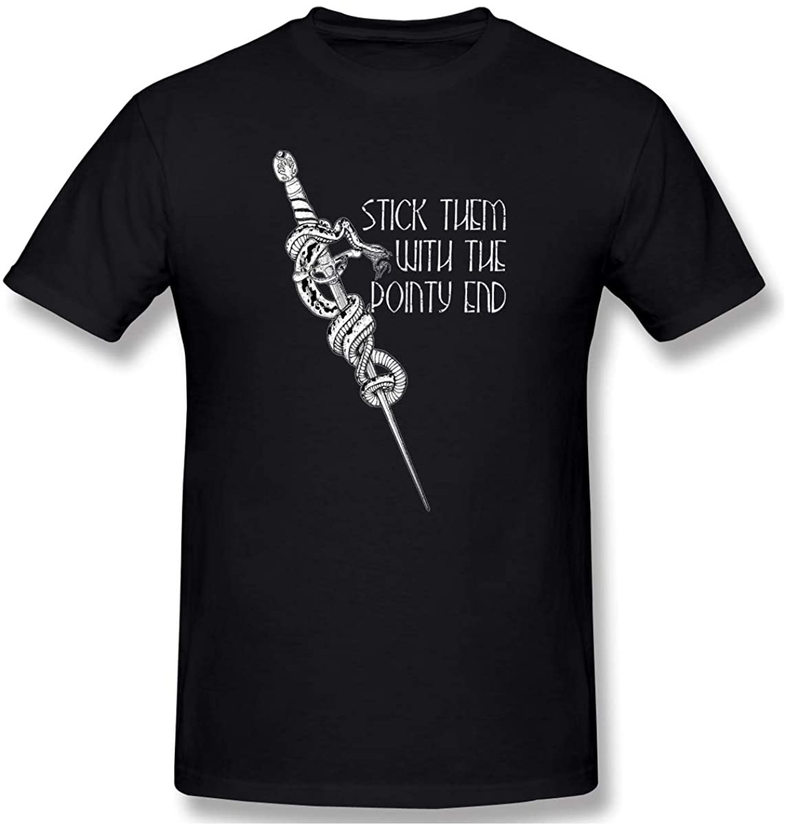 Game Of Thrones Stick Them With The Pointy End Black T-Shirt
