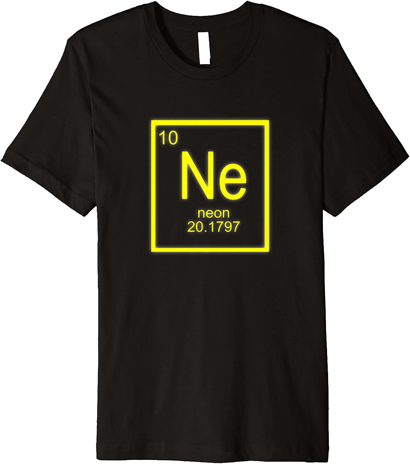 Neon Periodic Table Element Science Chemistry T-Shirt