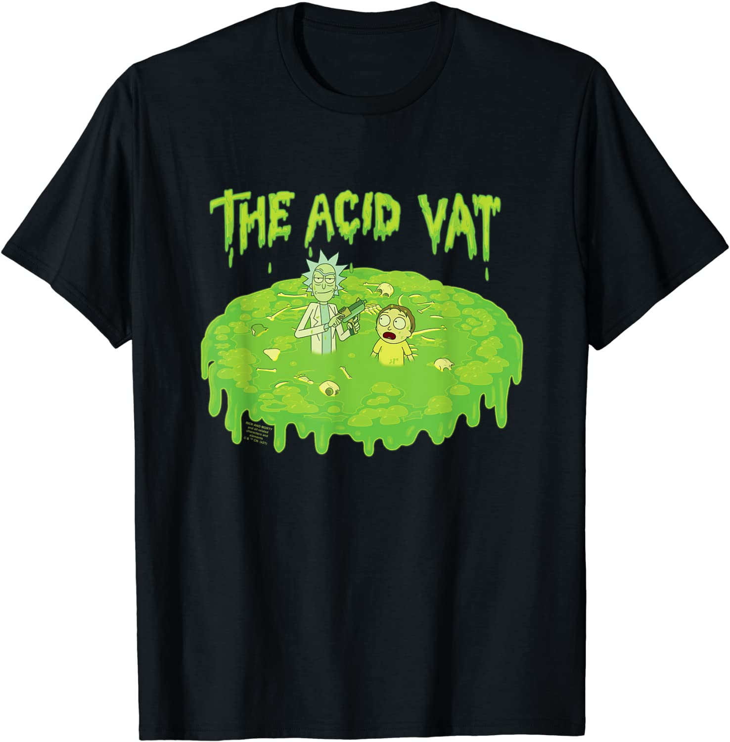Rick And Morty The Acid Vat T-Shirt