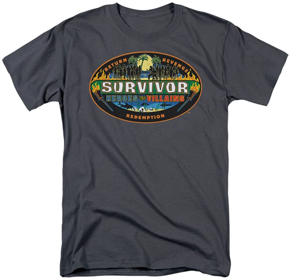 Survivor TV Show Heroes Vs. Villains Logo Licensed T-Shirt