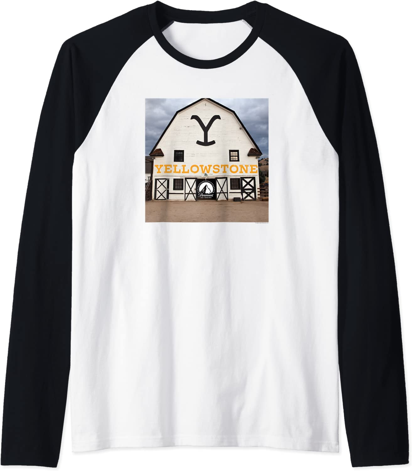 Yellowstone Dutton Ranch White Barn T-Shirt