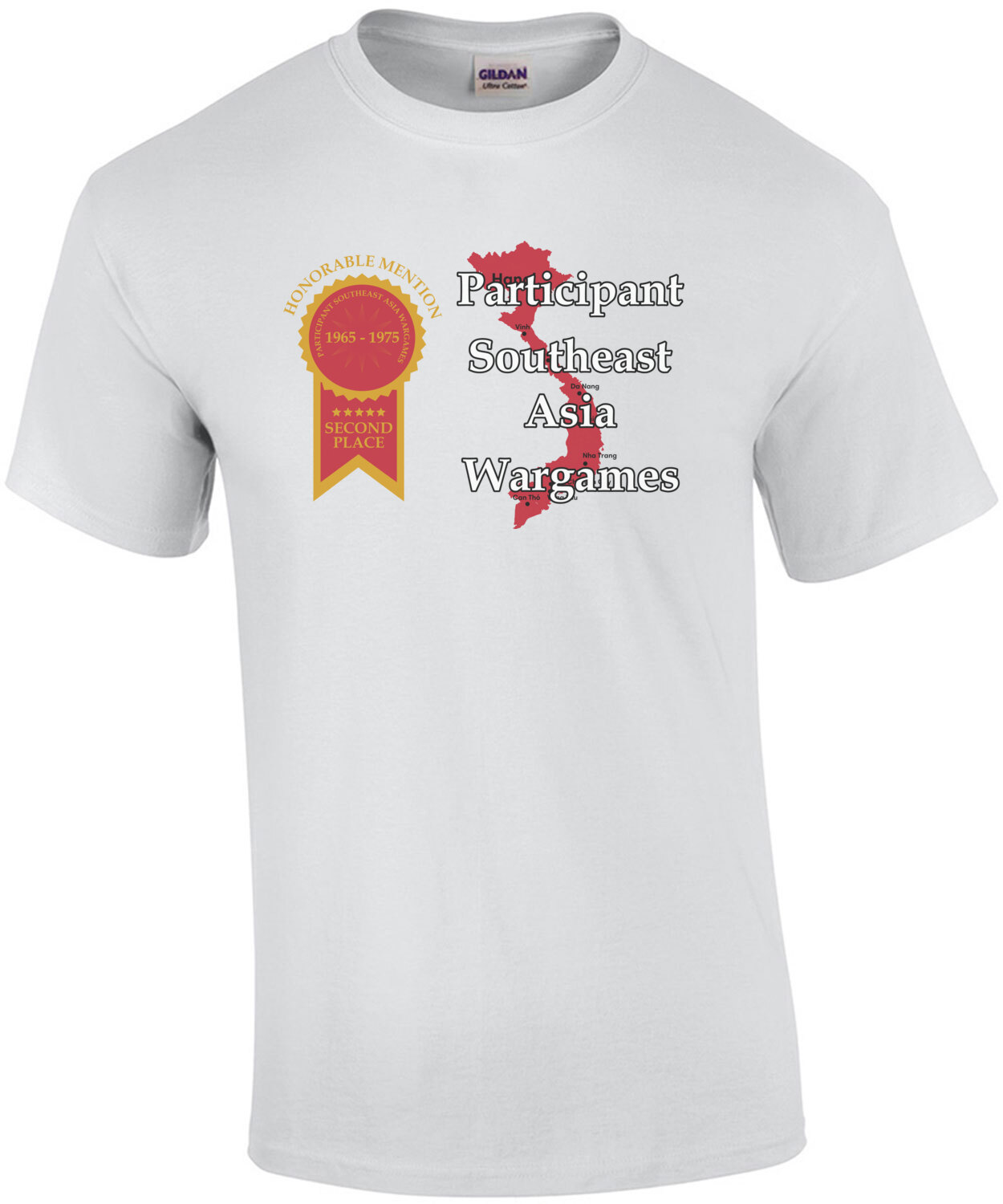 Southeast Asia Wargames - Second Place Participation Award Shirt