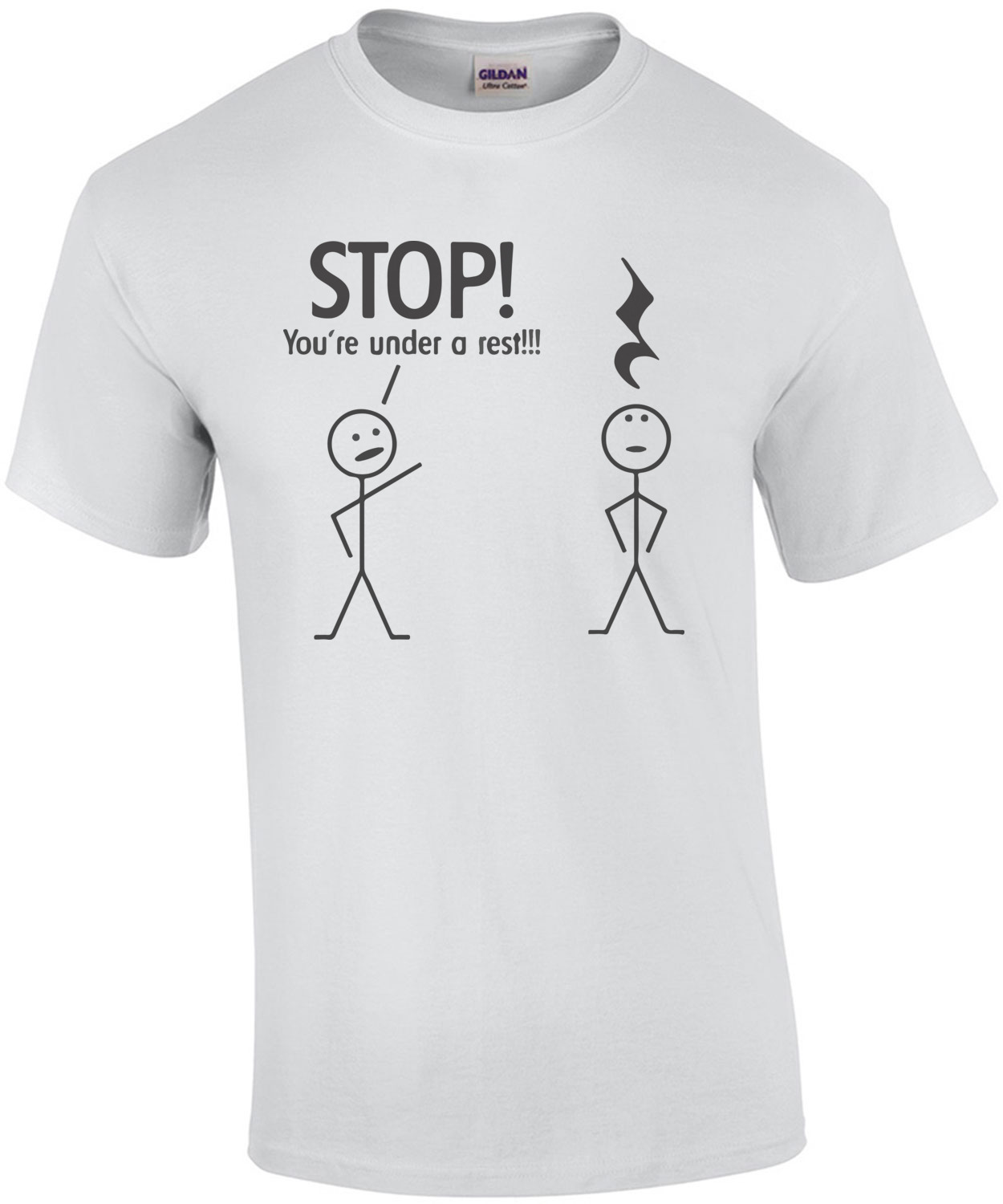 Stop! You're under a rest! Pun